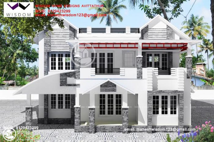 1948 Square Feet Amazing And Beautiful Kerala Home Designs - Home-Interiors