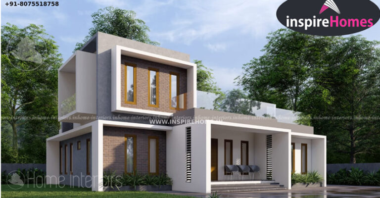 1350 SQFT Contemporary Design - Home-Interiors